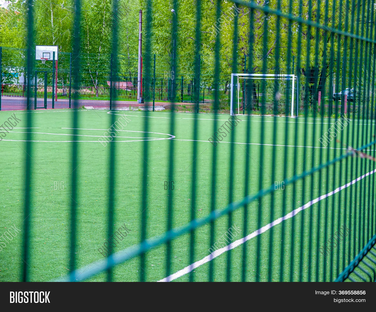 Empty Soccer Field Image & Photo (Free Trial) | Bigstock