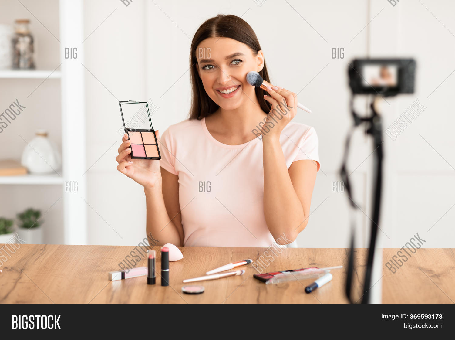 Girl Creating Beauty Image & Photo (Free Trial) | Bigstock