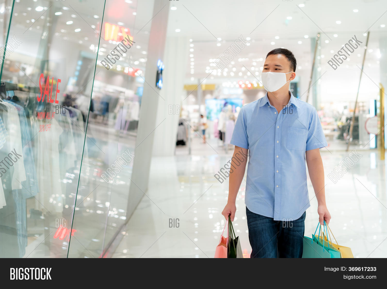 Asian Man Wearing Mask Image & Photo (Free Trial) | Bigstock
