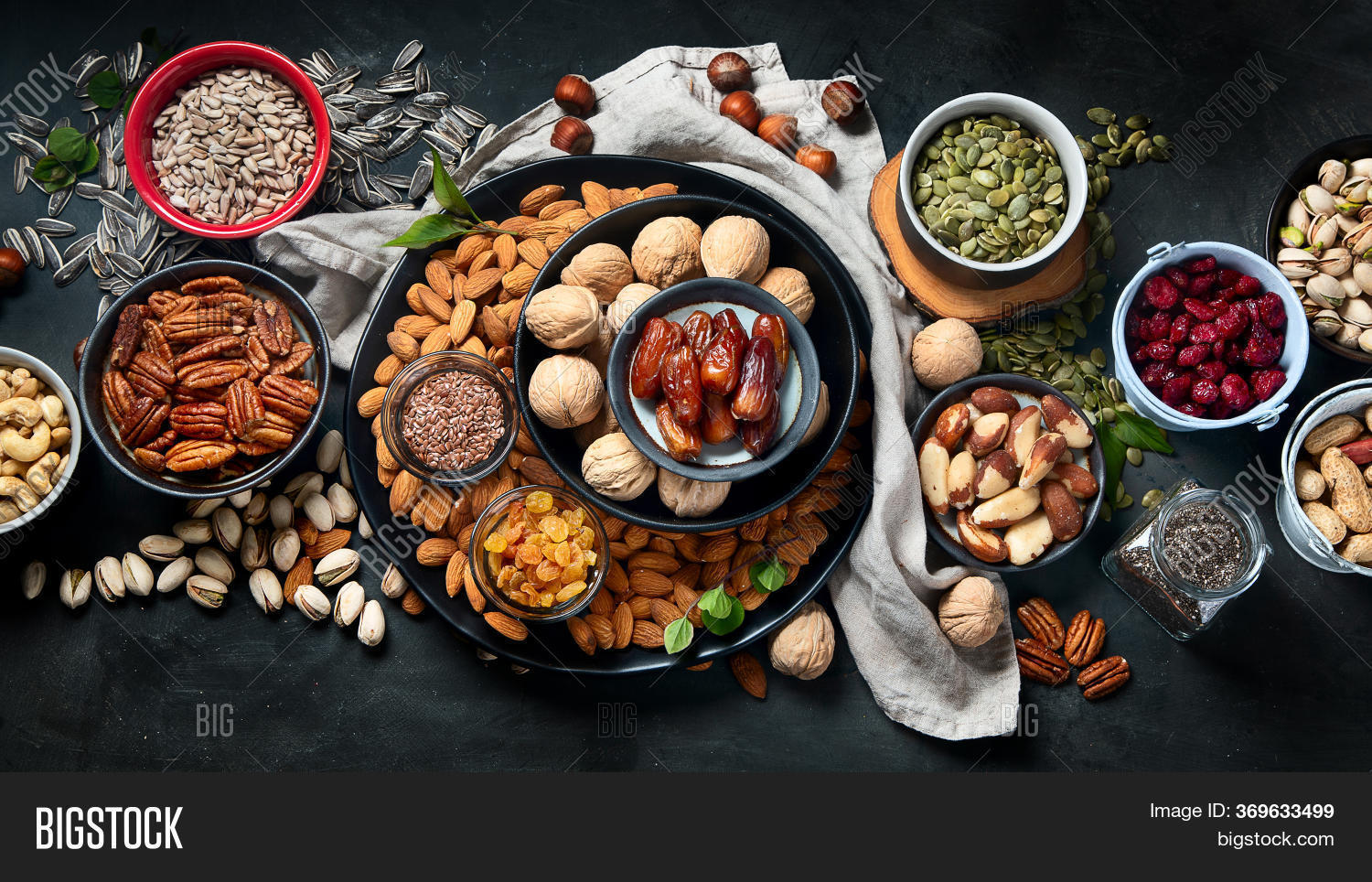 Different Types Nuts, Image & Photo (Free Trial) | Bigstock