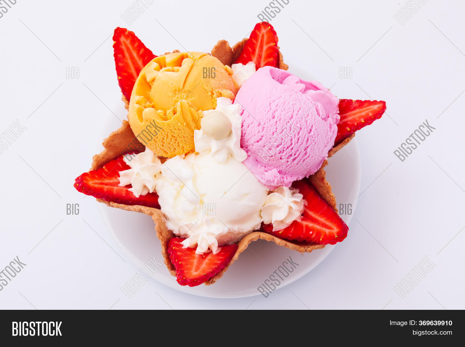 Set Ice Cream Scoops Image & Photo (Free Trial) | Bigstock