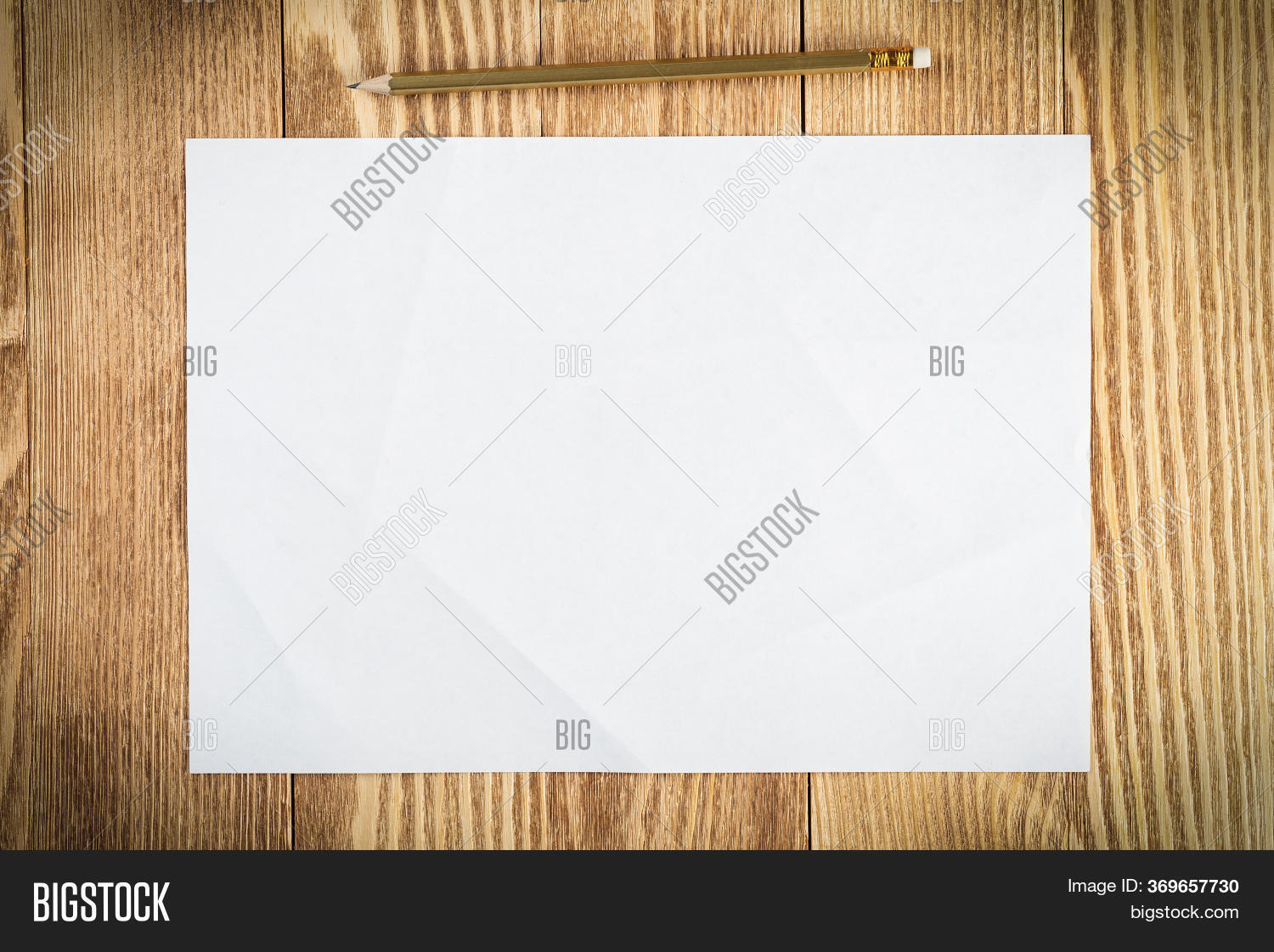 Sheet Paper Lying On Image & Photo (Free Trial) | Bigstock