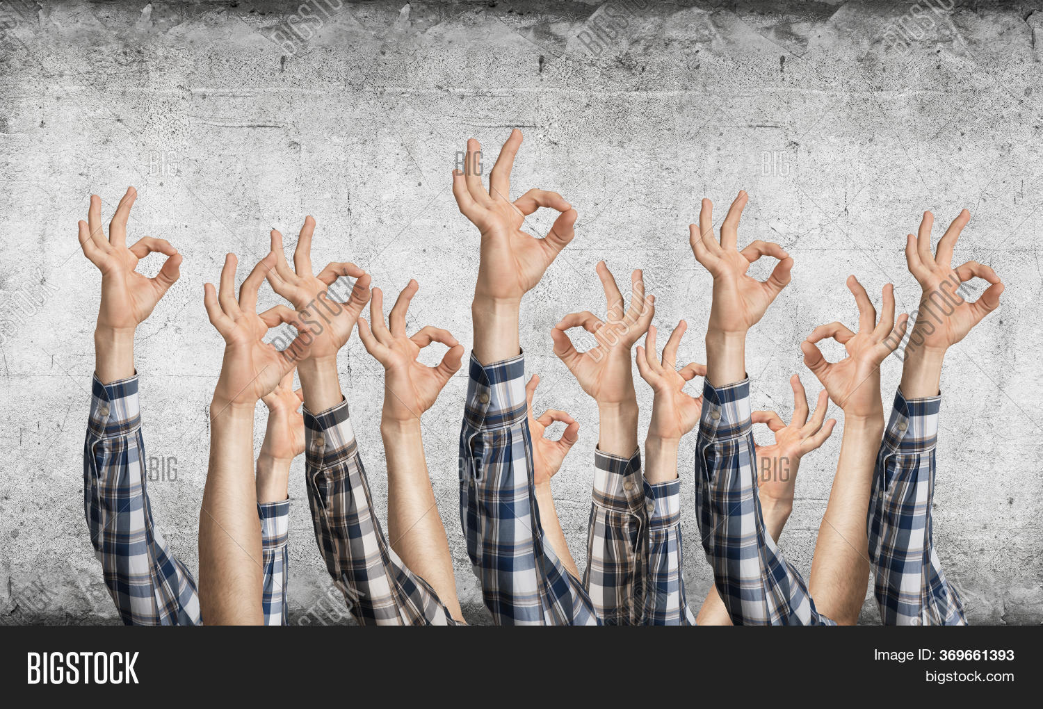Row Man Hands Showing Image & Photo (Free Trial) | Bigstock