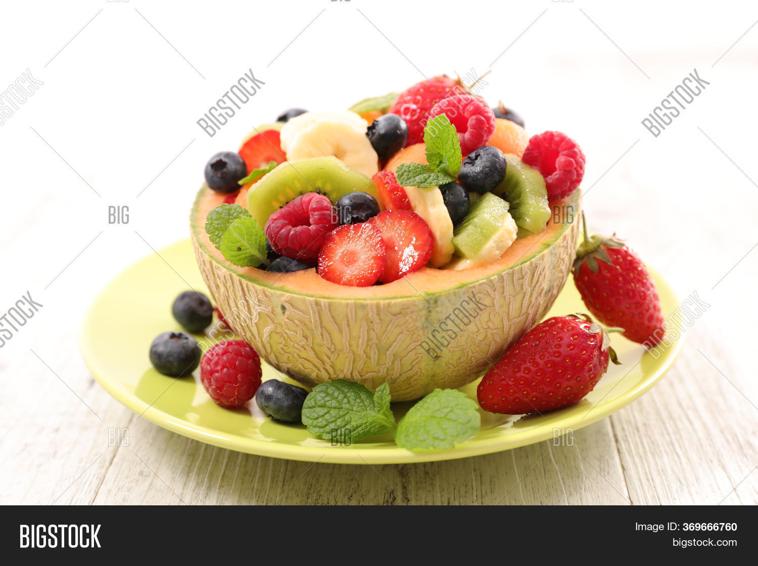 Mixed Fruit Salad Image & Photo (Free Trial) | Bigstock