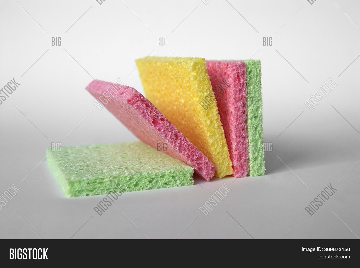 Bright Colored Sponges Image & Photo (Free Trial) | Bigstock
