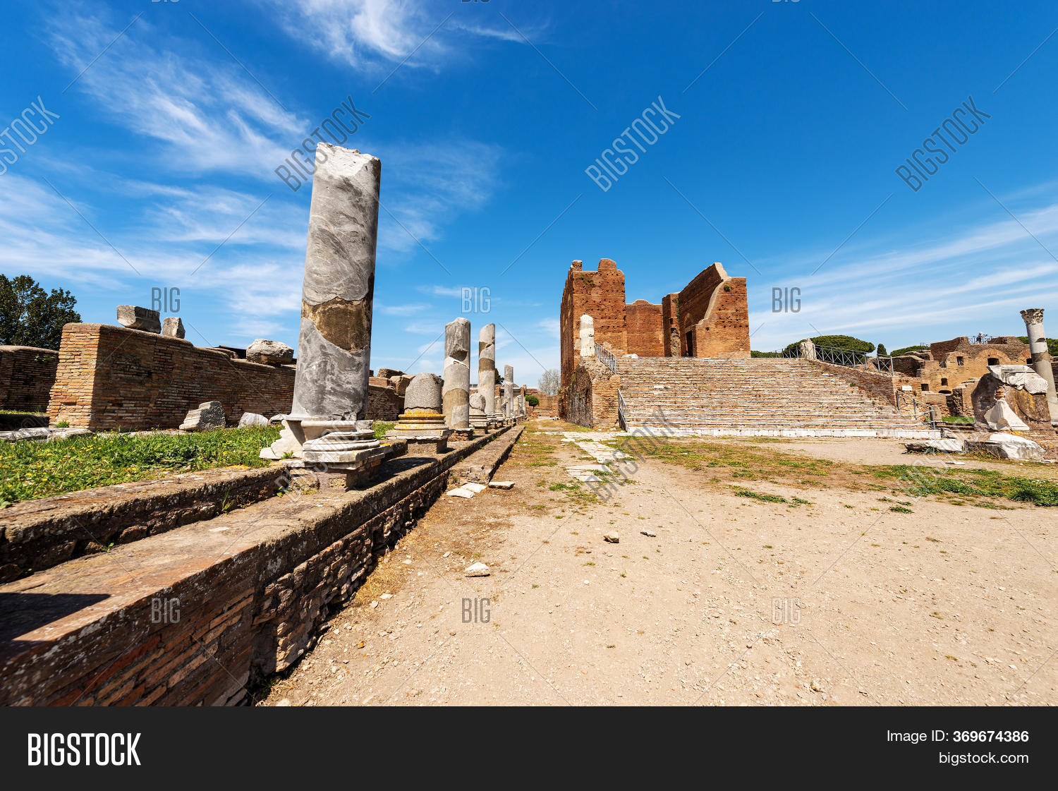 Capitolium Temple Image & Photo (Free Trial) | Bigstock