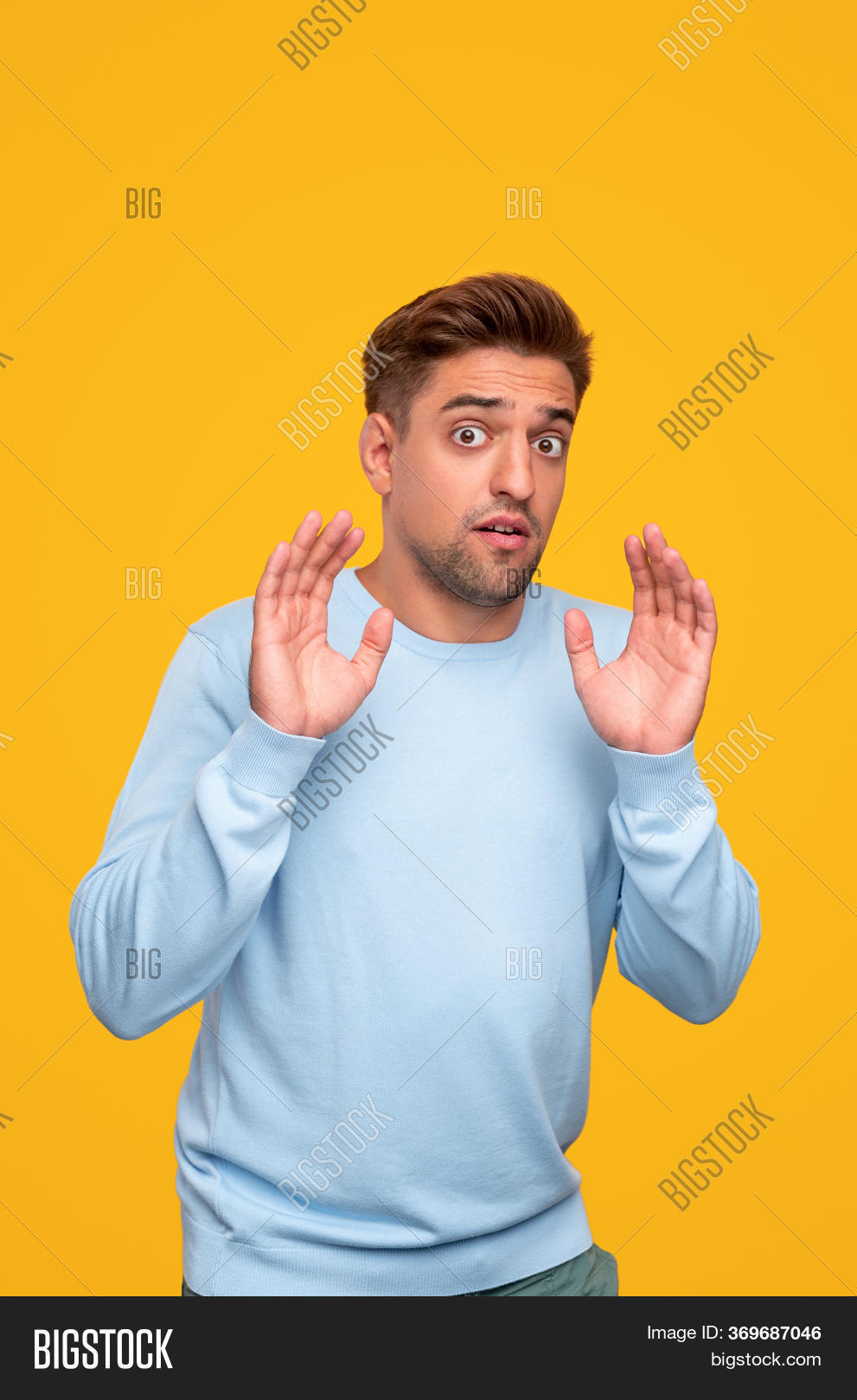 Shocked Puzzled Male Image & Photo (Free Trial) | Bigstock