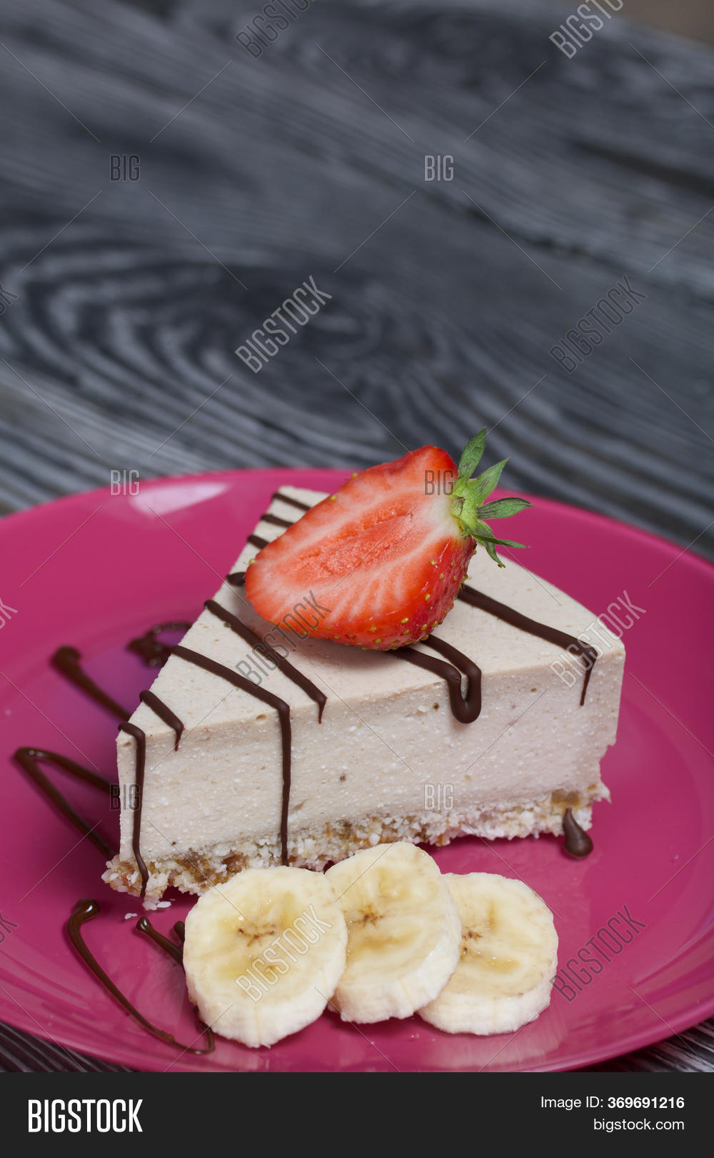 Cheesecake On Plate. Image & Photo (Free Trial) | Bigstock