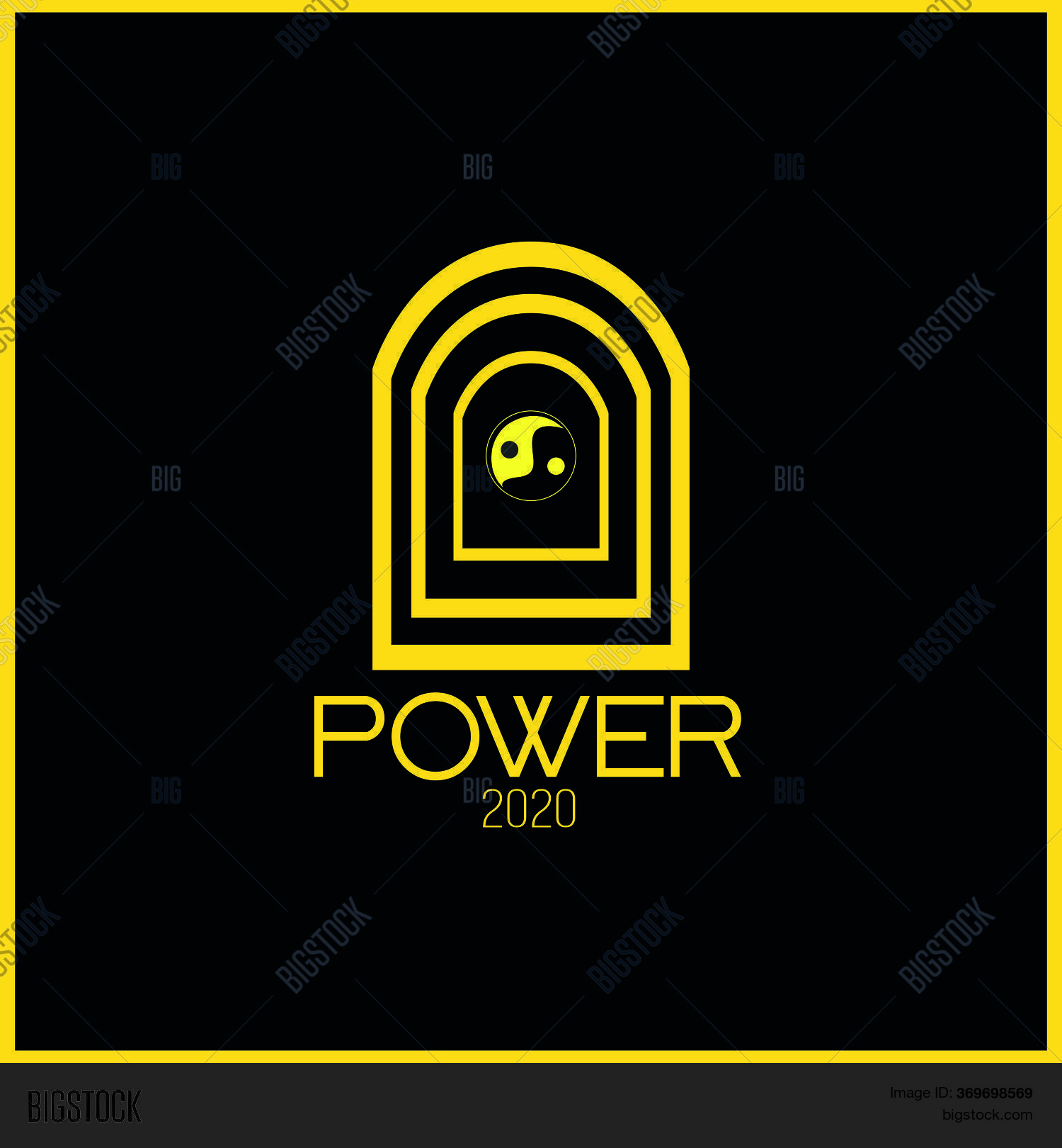 Power Balance Yellow Vector & Photo (Free Trial) | Bigstock