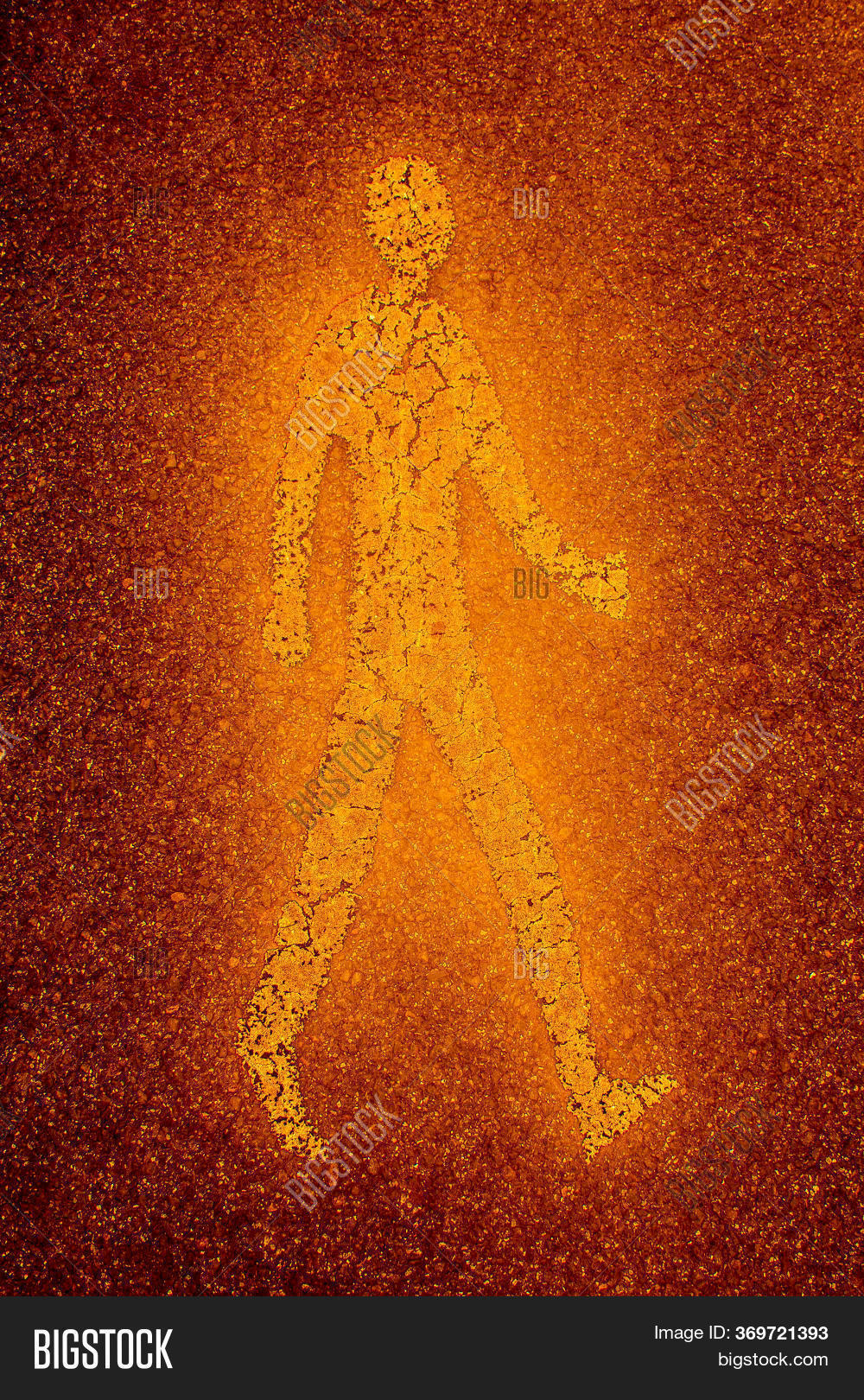 Yellow Man Glowing On Image & Photo (Free Trial) | Bigstock