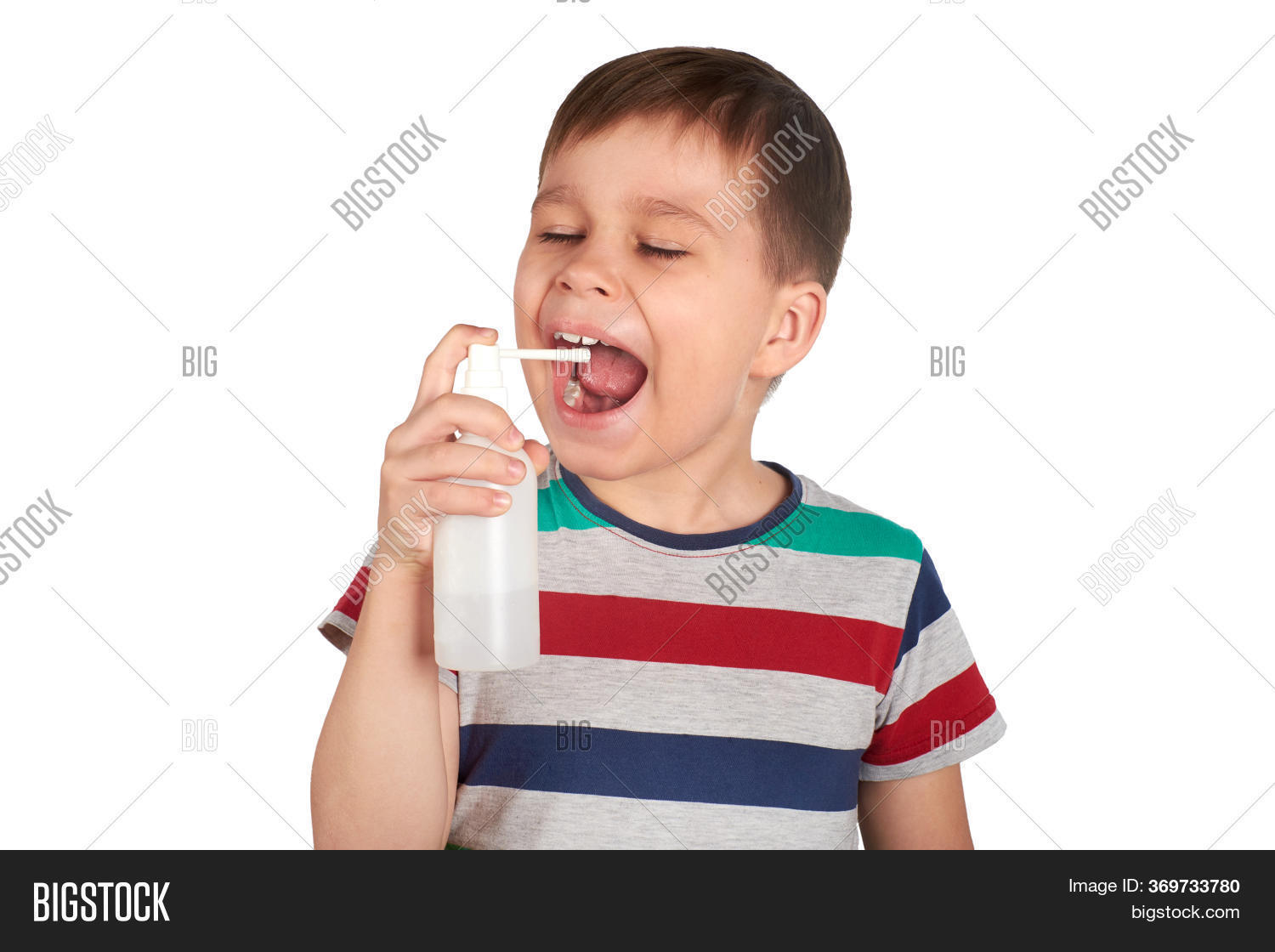 Smiling Boy Sprays Image & Photo (Free Trial) | Bigstock