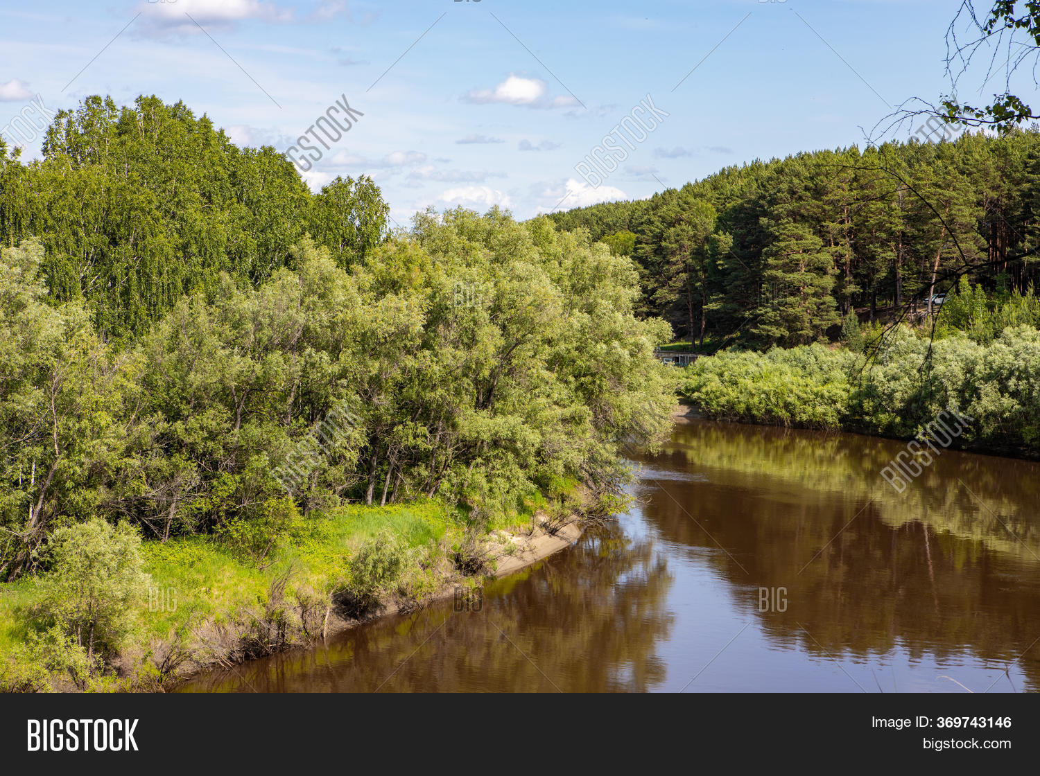 Small River Flows Image & Photo (Free Trial) | Bigstock
