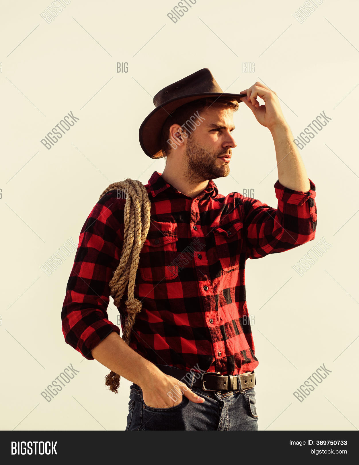 Ranch Worker. Life Image & Photo (Free Trial) | Bigstock