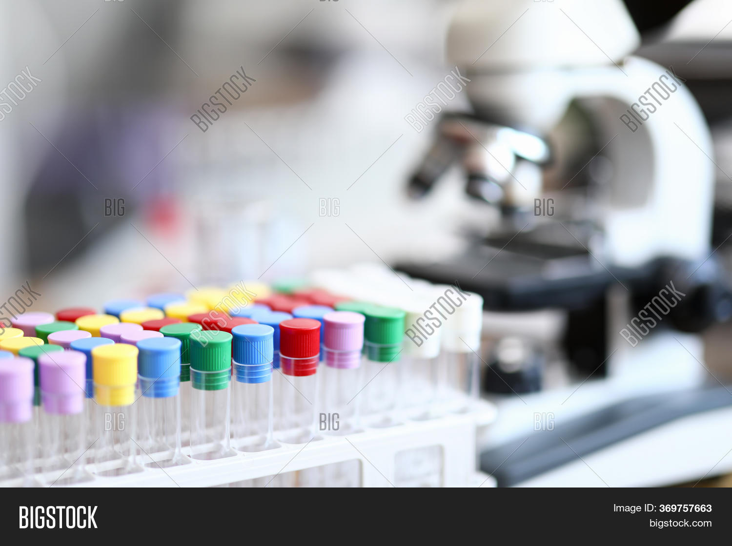 Test Tube Colored Caps Image & Photo (Free Trial) | Bigstock