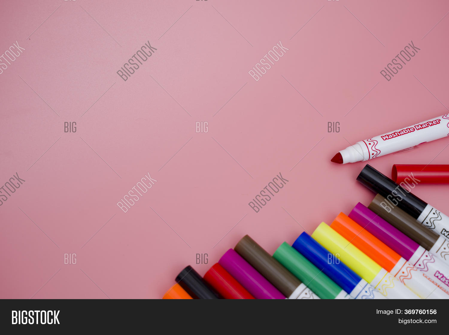 Colorful Marker Pen Image & Photo (Free Trial) | Bigstock