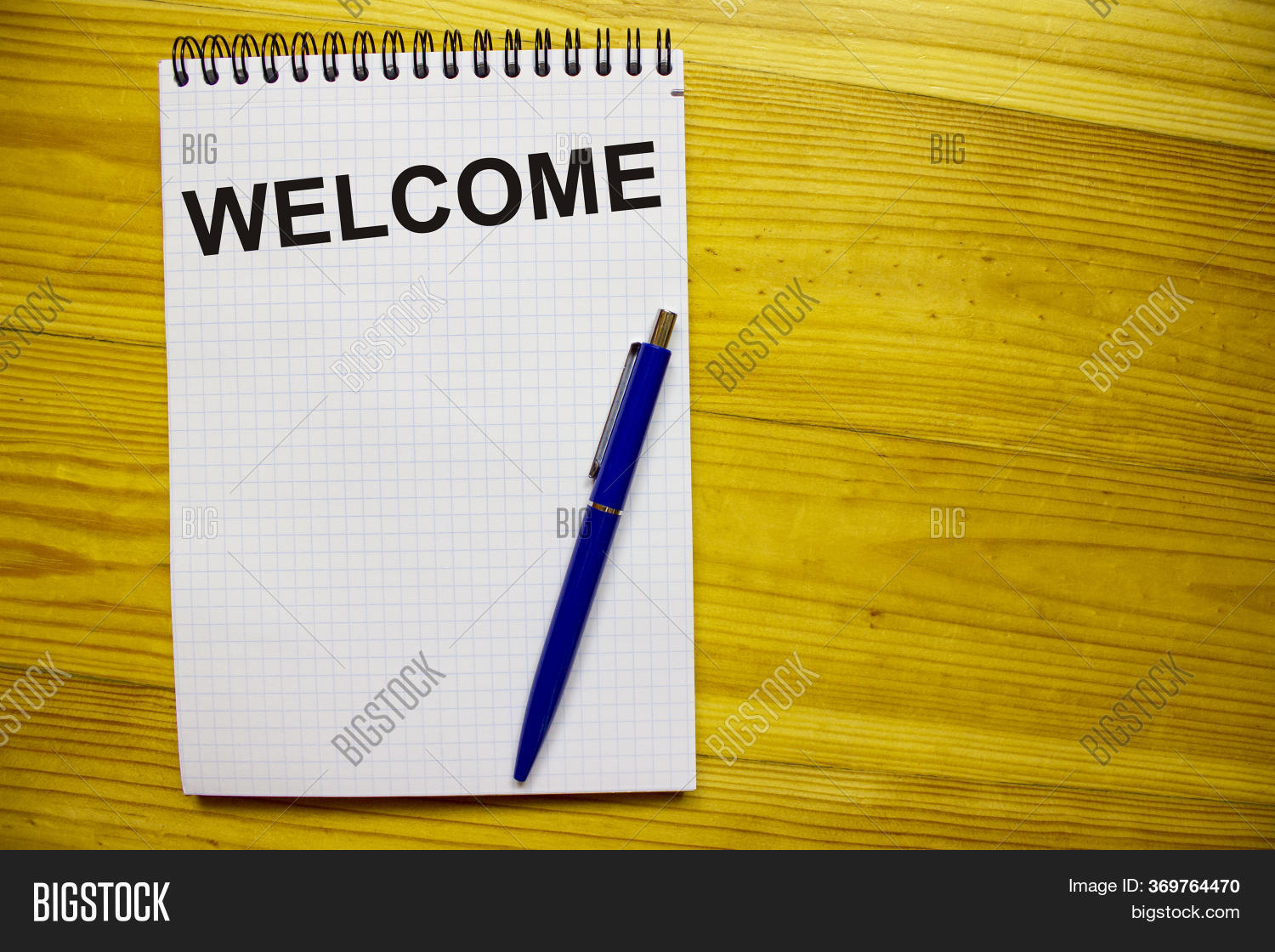Welcome - Word Written Image & Photo (Free Trial) | Bigstock