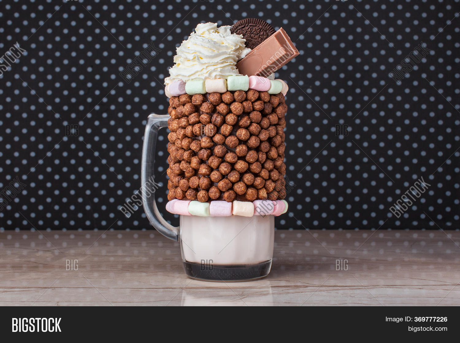 Huge Milkshake Whipped Image & Photo (Free Trial) | Bigstock