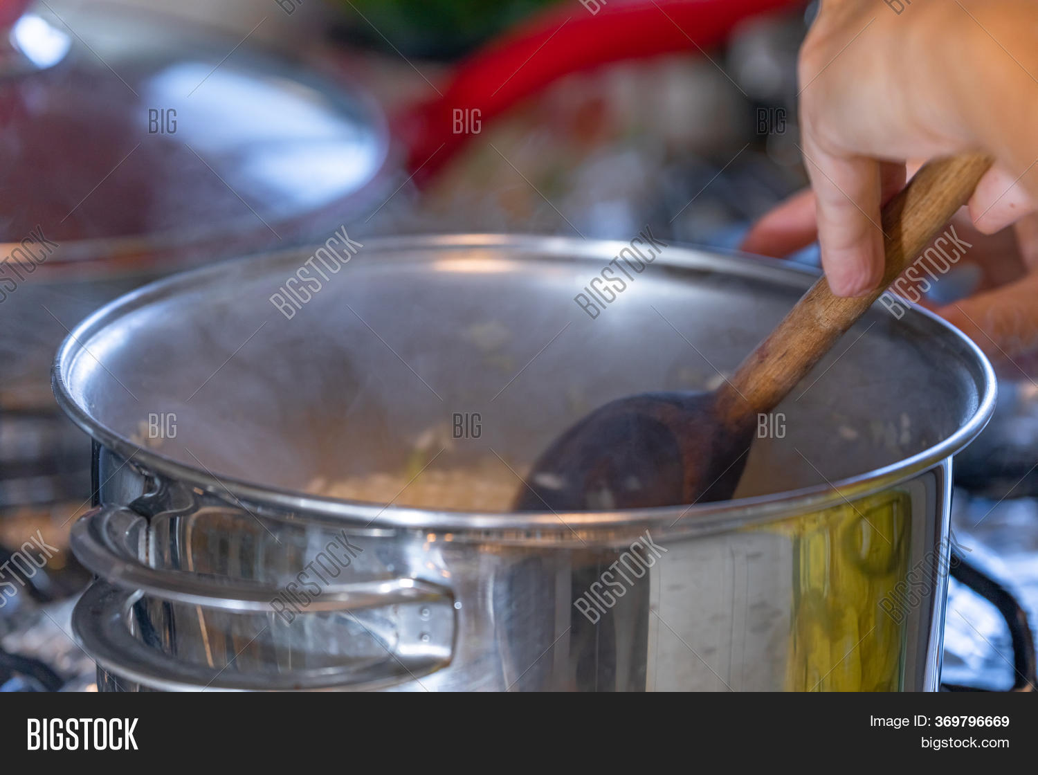Stirring Risotto Rice Image & Photo (Free Trial) | Bigstock