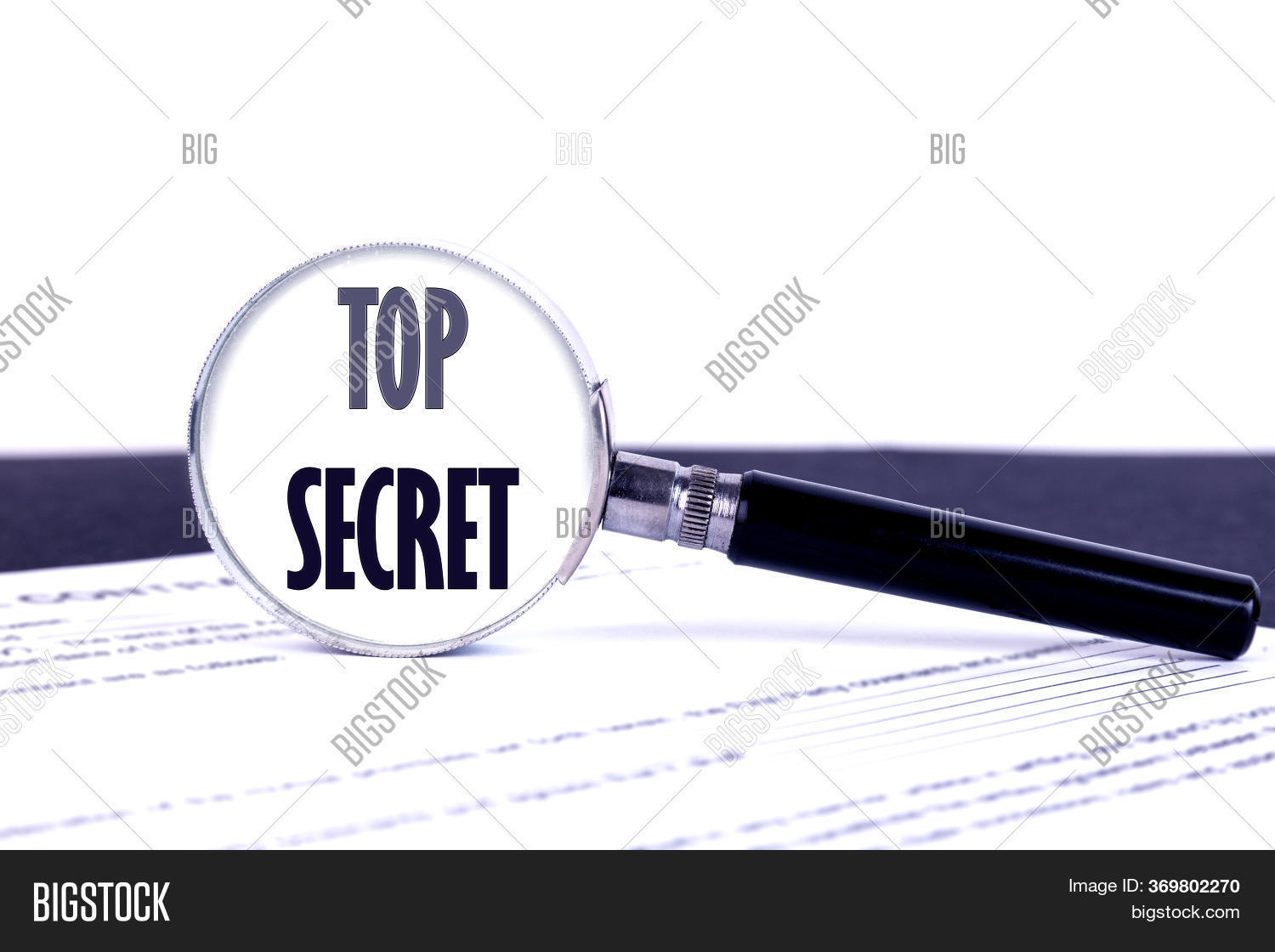 Magnifying Glass Text Image & Photo (Free Trial) | Bigstock
