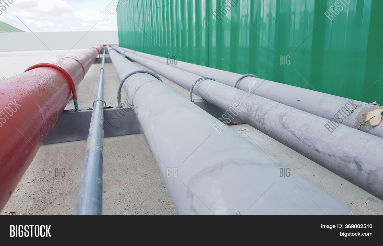 Water Pipes Out Water Image & Photo (Free Trial) | Bigstock