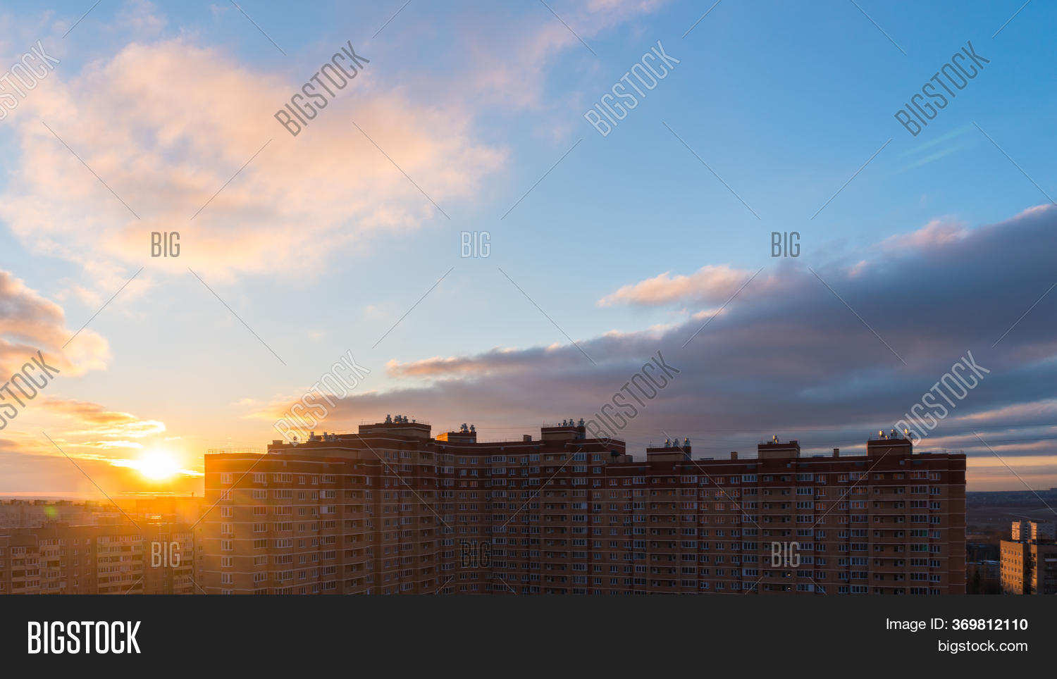 Sun Rising Over City Image & Photo (Free Trial) | Bigstock