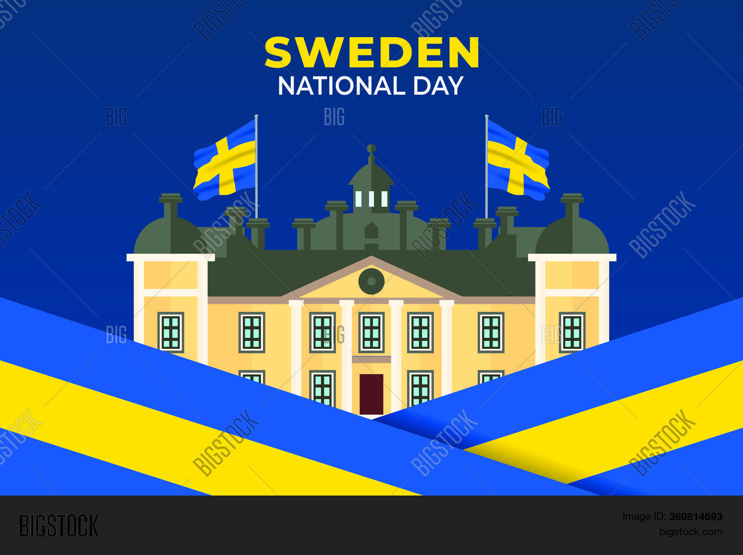 Sweden National Day. Vector & Photo (Free Trial) | Bigstock