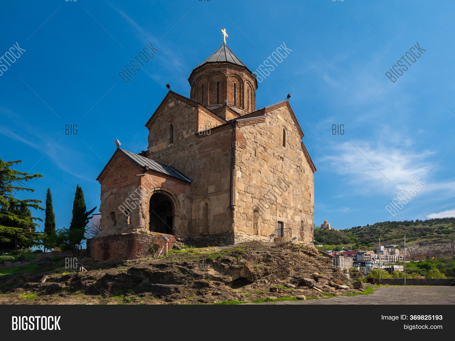 Beautiful View Metekhi Image & Photo (Free Trial) | Bigstock