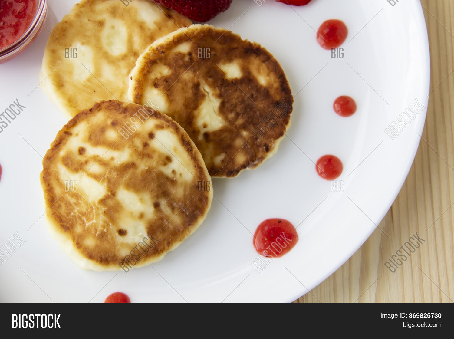 Three Pancakes Cheese Image & Photo (Free Trial) | Bigstock