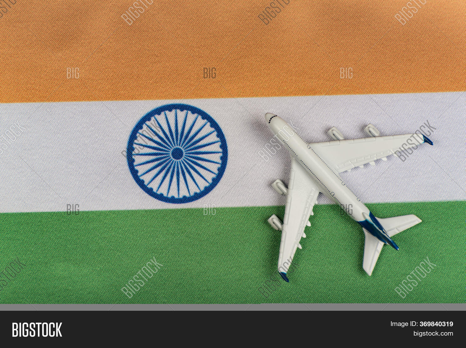Flag India Airplane. Image & Photo (Free Trial) | Bigstock