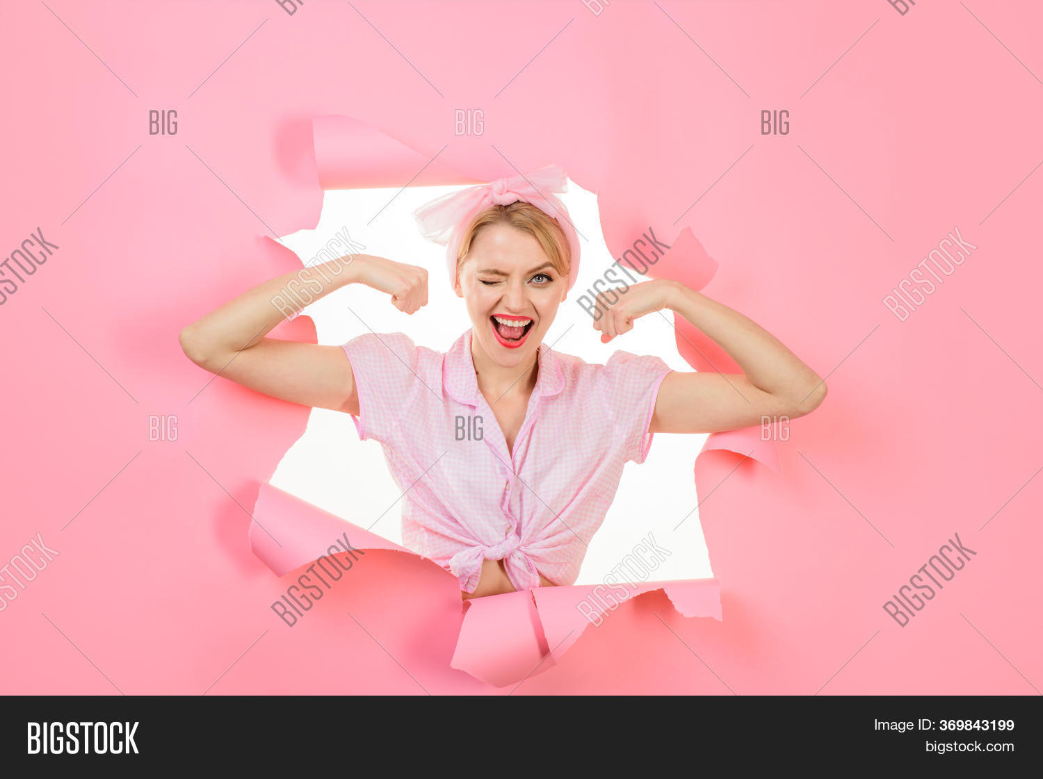 Woman Showing Off Her Image & Photo (Free Trial) | Bigstock
