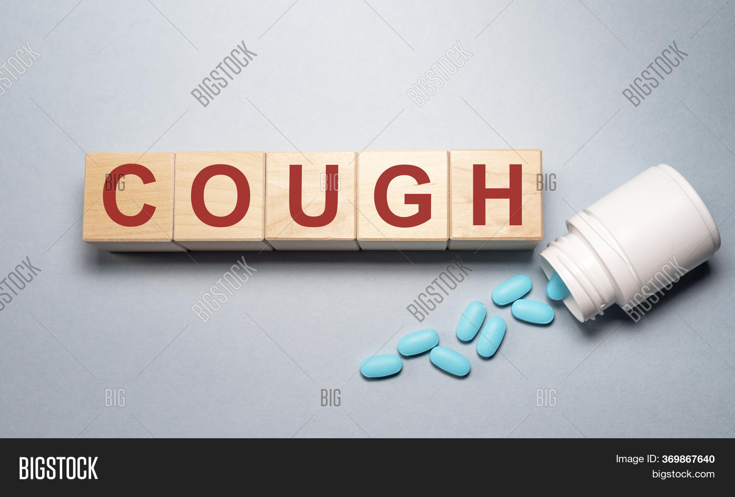 Cough Word Red Letters Image & Photo (Free Trial) | Bigstock