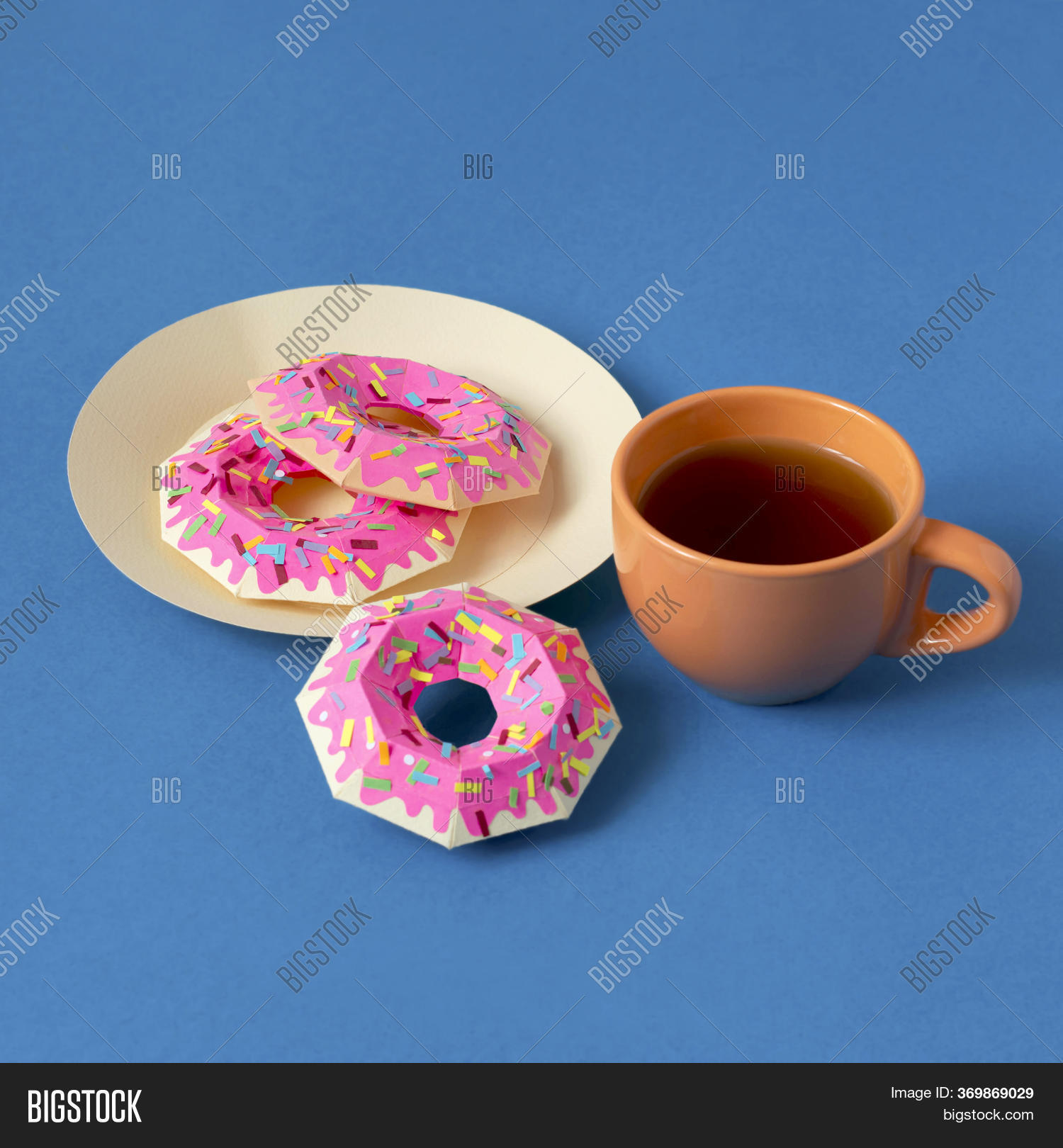 Paper Donuts Real Cup Image & Photo (Free Trial) | Bigstock