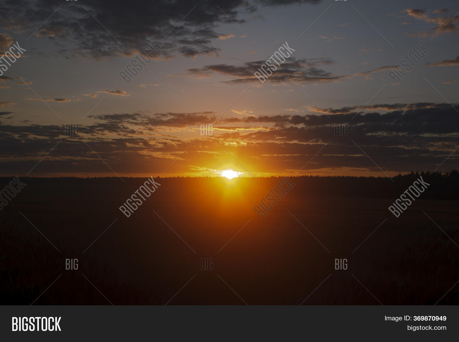 Yellow Sunrise Flare Image & Photo (Free Trial) | Bigstock