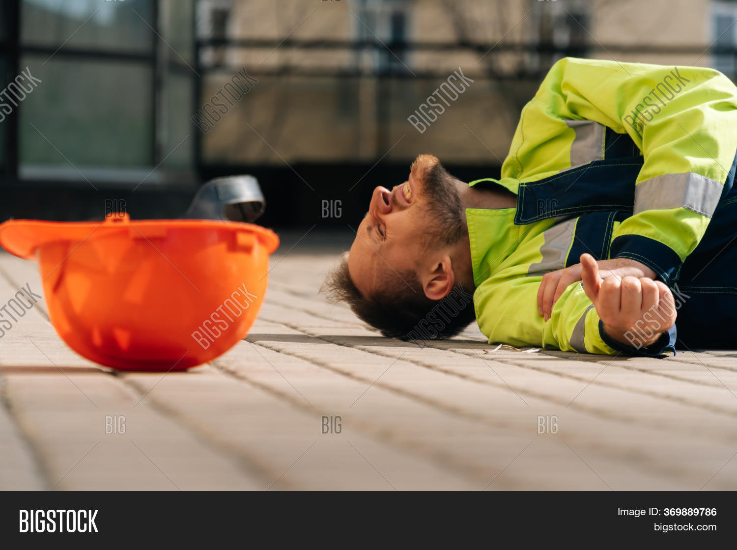 Builder Fell After Image & Photo (Free Trial) | Bigstock