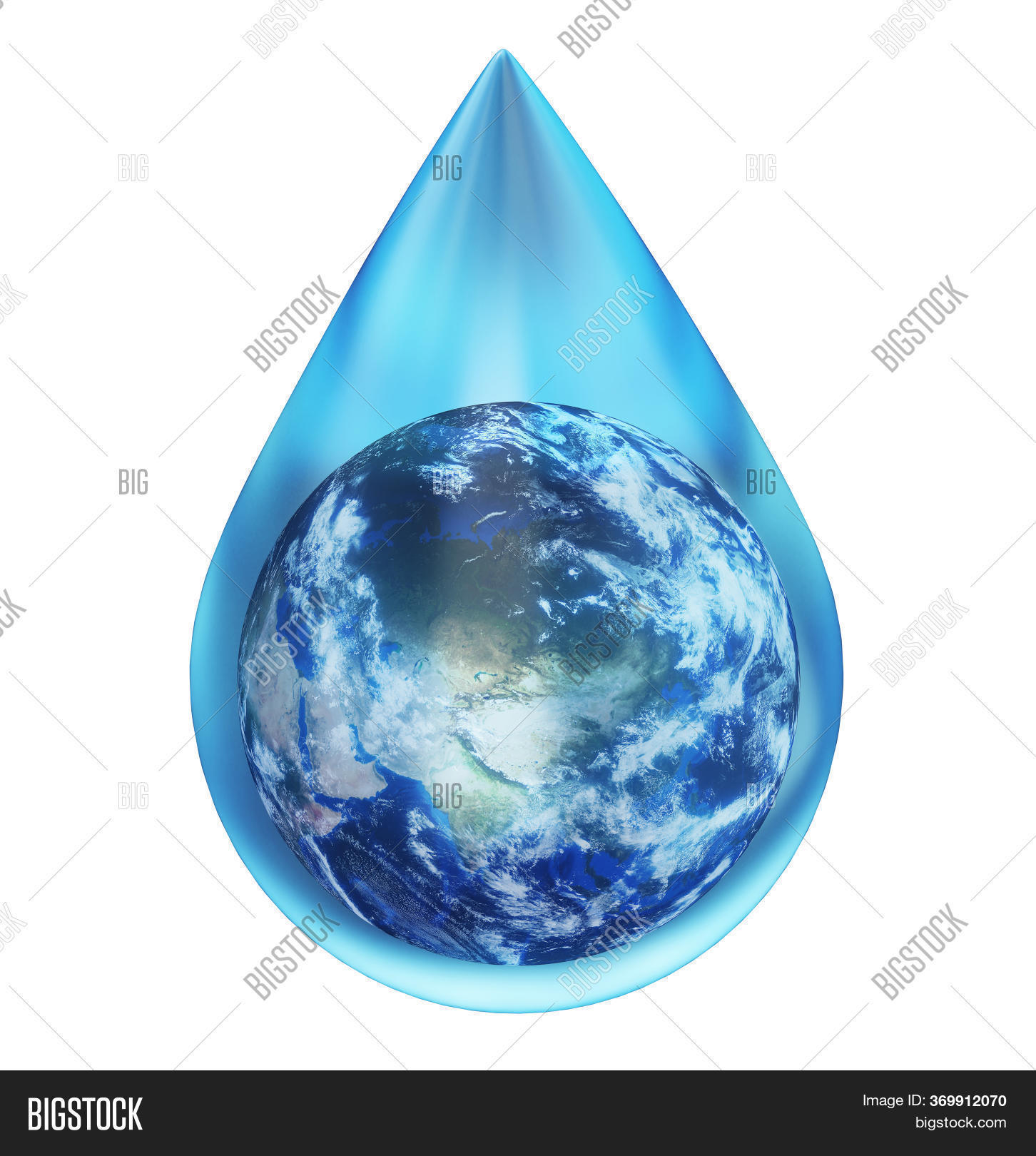 World Globe Map Water Image & Photo (Free Trial) | Bigstock