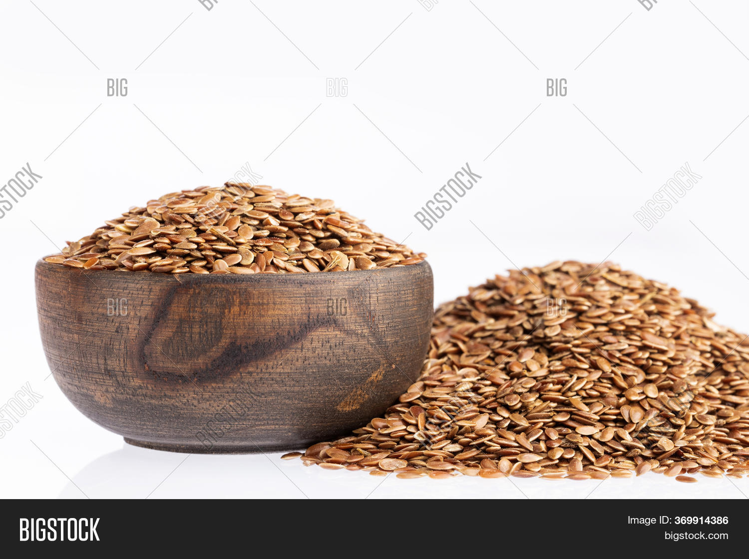 Linseed Organic Seeds Image & Photo (Free Trial) | Bigstock