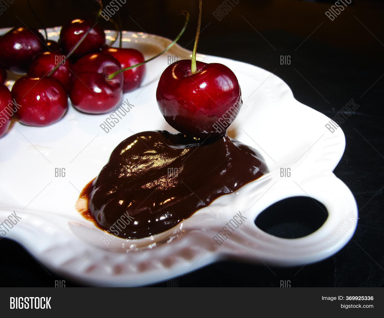 One Red Cherry Image & Photo (Free Trial) | Bigstock