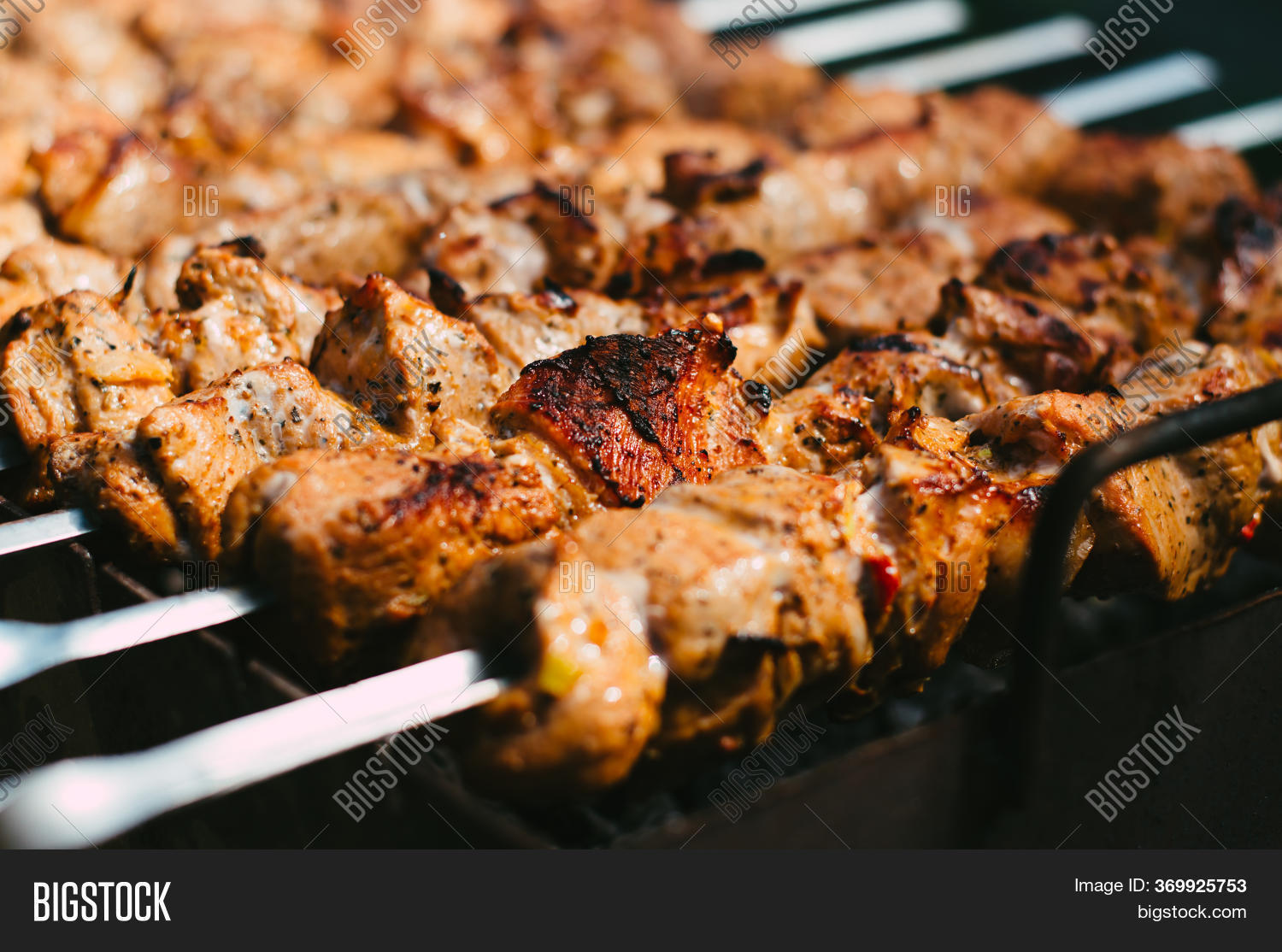 Grilled Kebab. Juicy Image & Photo (Free Trial) | Bigstock