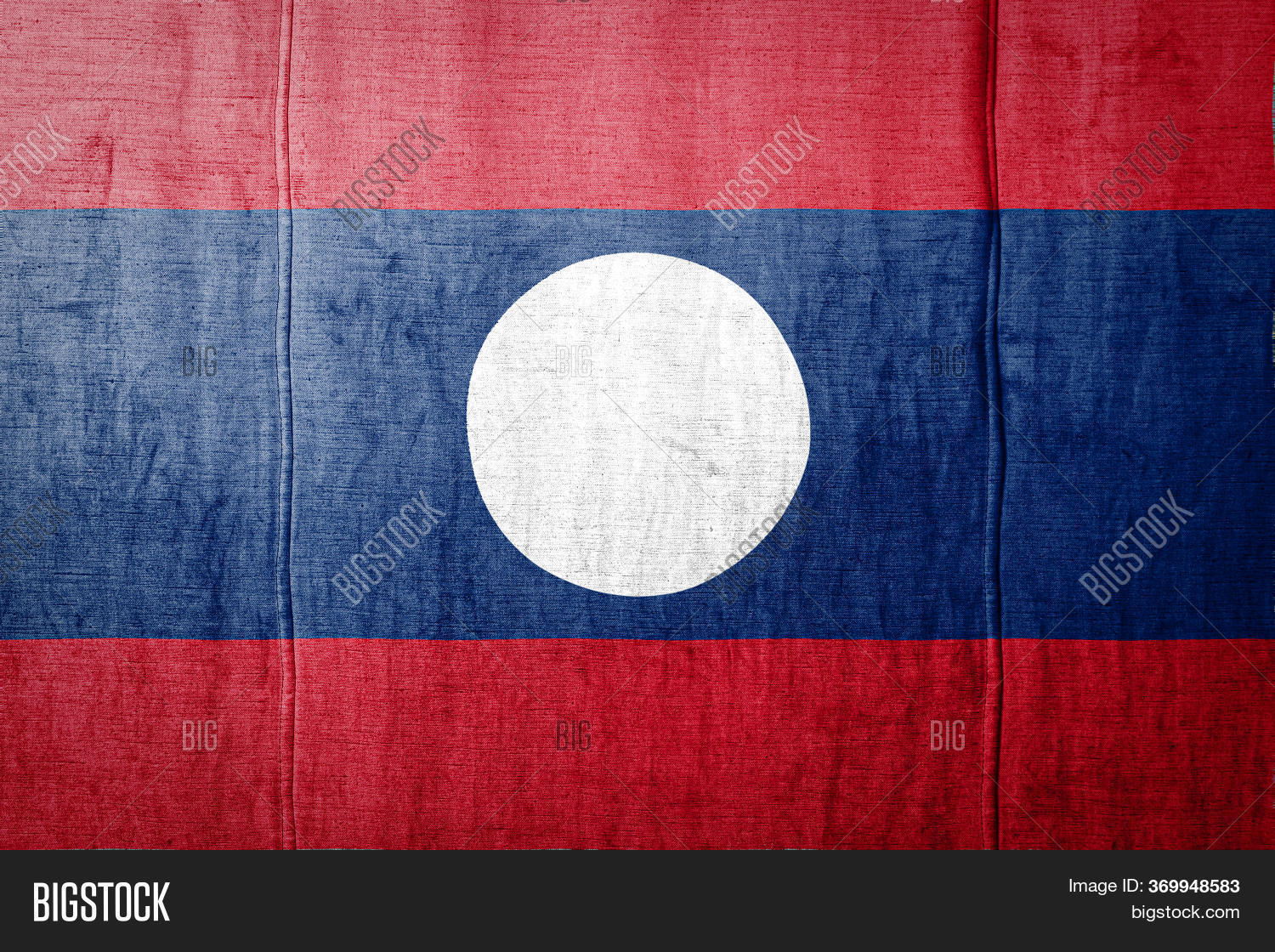 National Flag Laos Image & Photo (Free Trial) | Bigstock