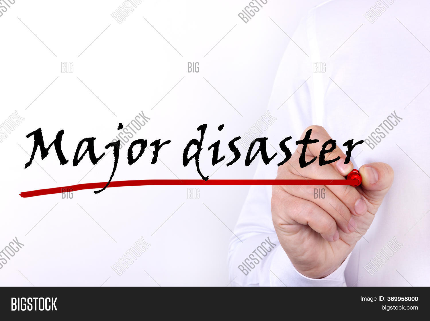 Major Disaster Text Image & Photo (Free Trial) | Bigstock