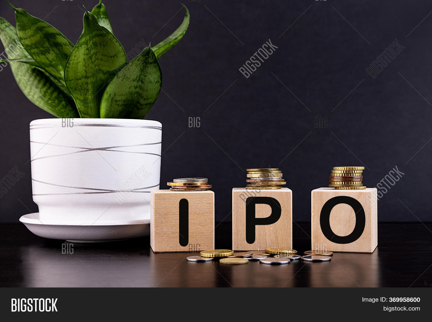 Ipo Letter Blocks Image & Photo (Free Trial) | Bigstock