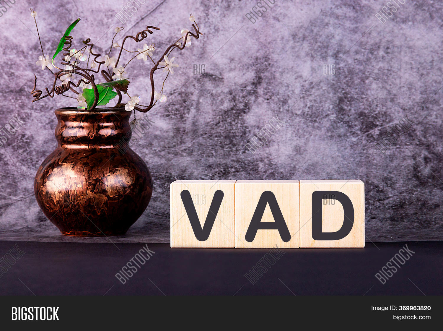 Word Vad Made Wood Image & Photo (Free Trial) | Bigstock