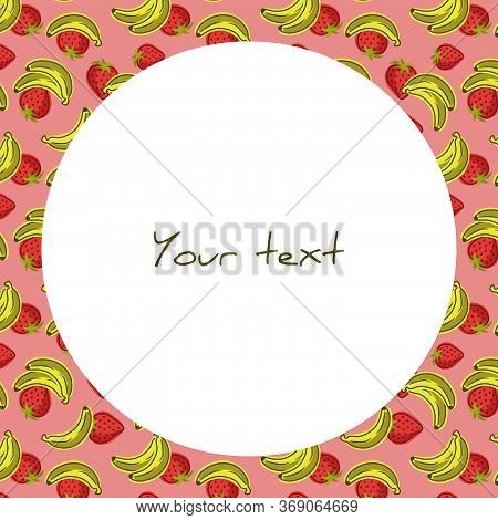 Vector Frame Bananas Vector & Photo (Free Trial) | Bigstock