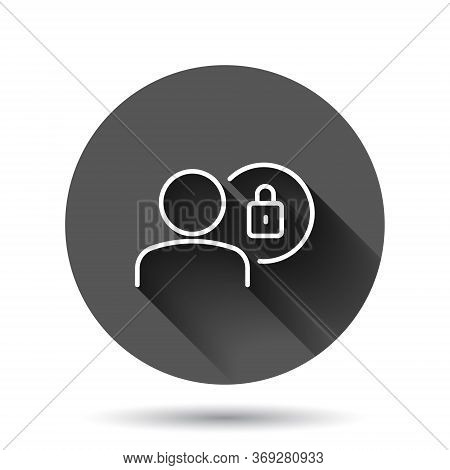 Login Icon Flat Style Vector & Photo (Free Trial) | Bigstock