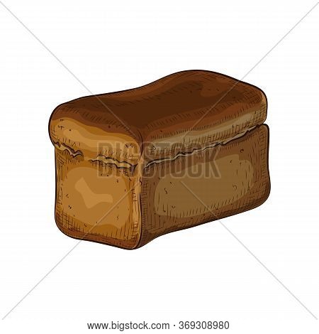 Rye Bread Isolated On Vector & Photo (Free Trial) | Bigstock