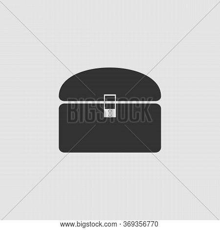 Chest Icon Flat. Vector & Photo (Free Trial) | Bigstock