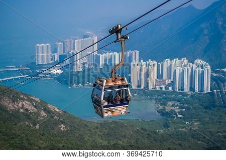 Top View Cable Car, Image & Photo (Free Trial) | Bigstock