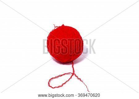 Red Ball Woolen Thread Image & Photo (Free Trial) | Bigstock