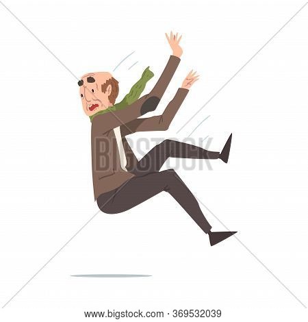 Elderly Man Falling Vector & Photo (Free Trial) | Bigstock