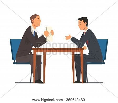 Business Negotiations Vector & Photo (Free Trial) | Bigstock